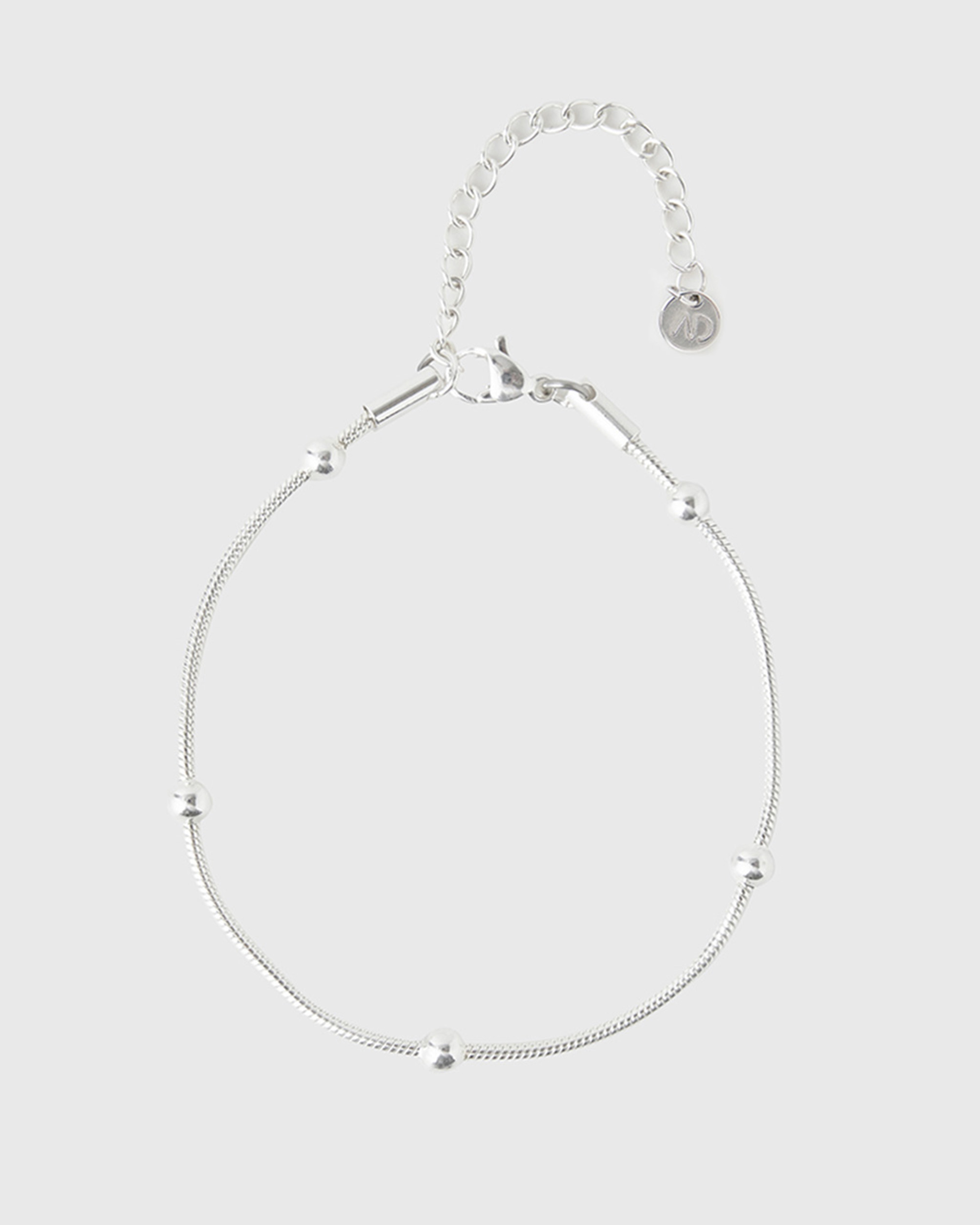 어다울 Larty ball bracelet - silver - 위시버킷