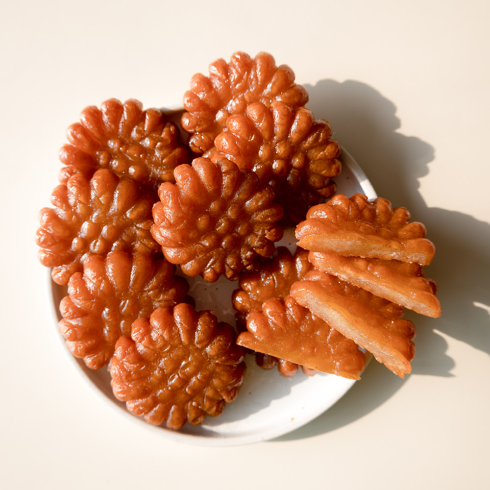 봄날엔 여수언니 봄날엔약과 (40g x 10개입, 총 400g) - 위시버킷