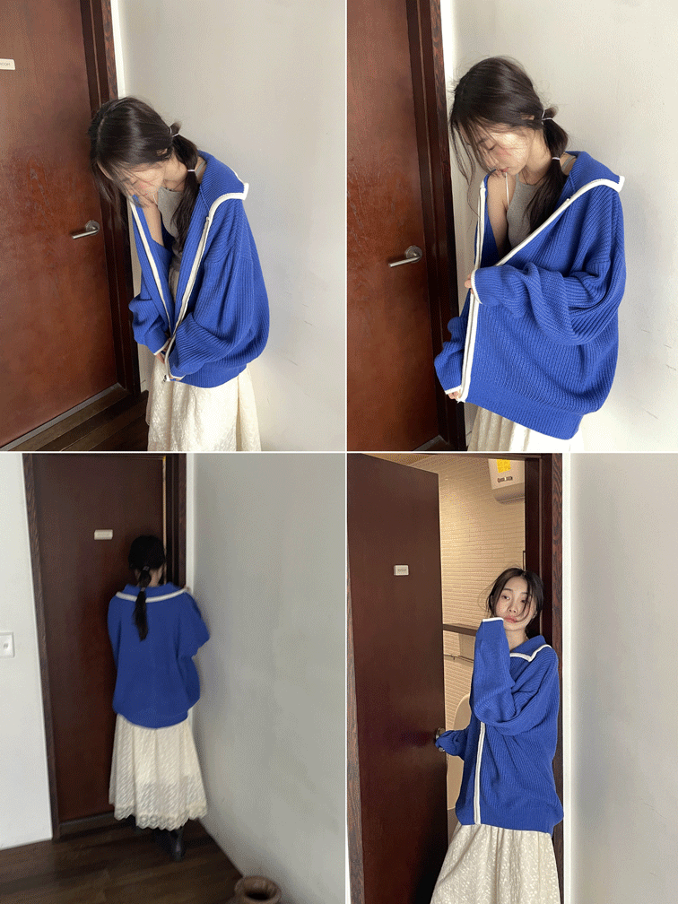 김아홉 until 2 color zip up - 위시버킷