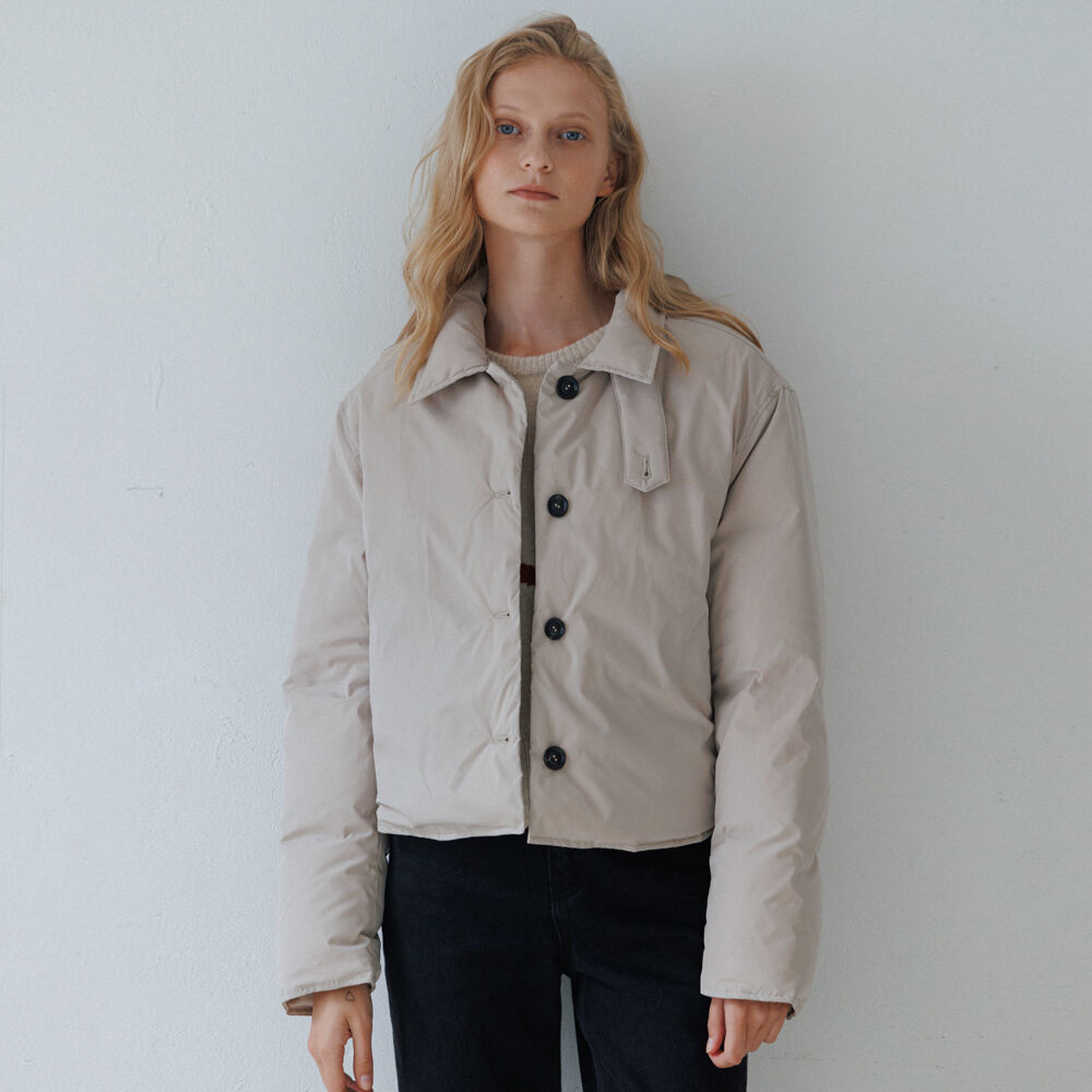 유라고 Duck down collar padding jacket_3colors - 위시버킷