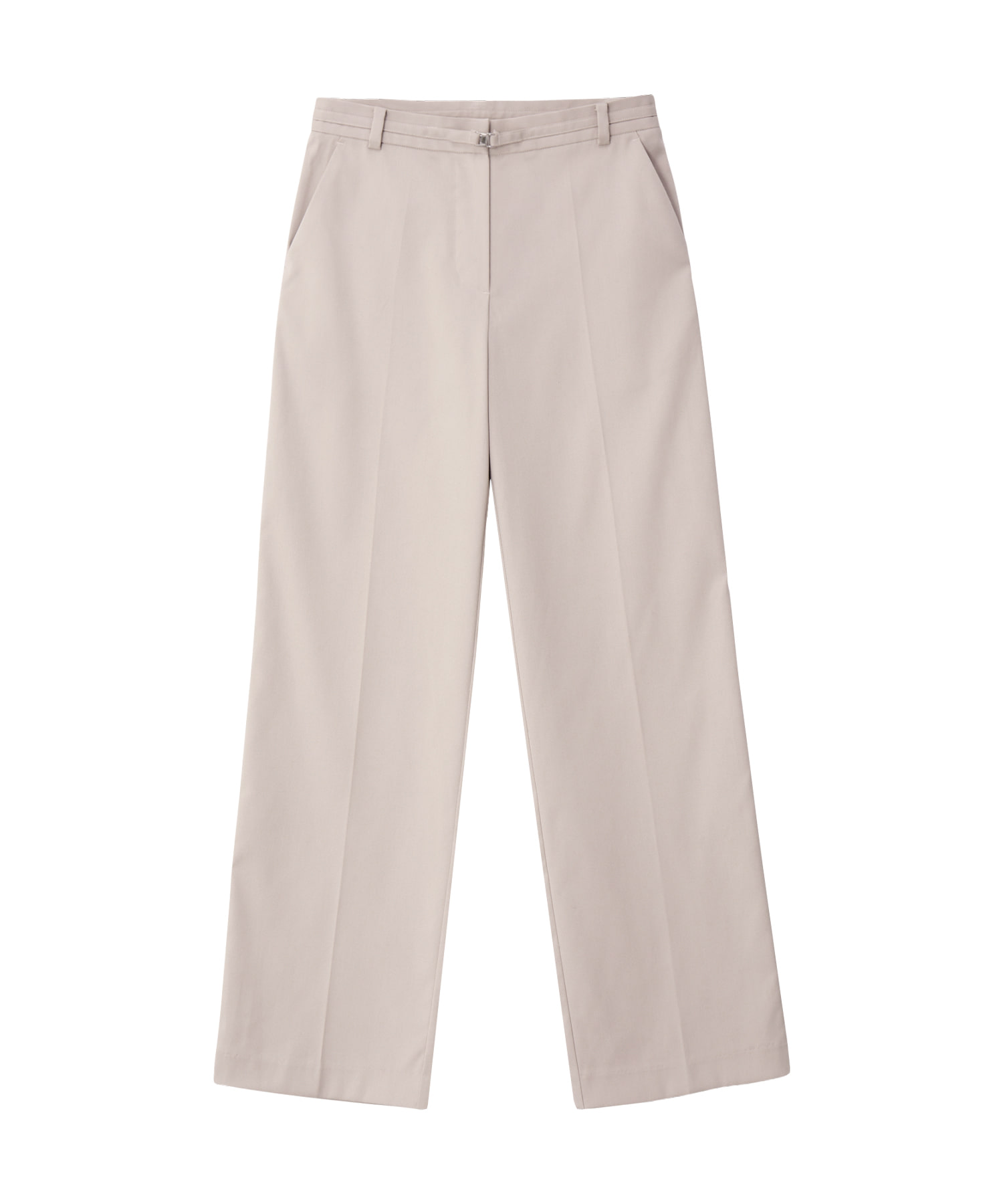 비터셀즈 C.G Buckle Slacks-Beige - 위시버킷