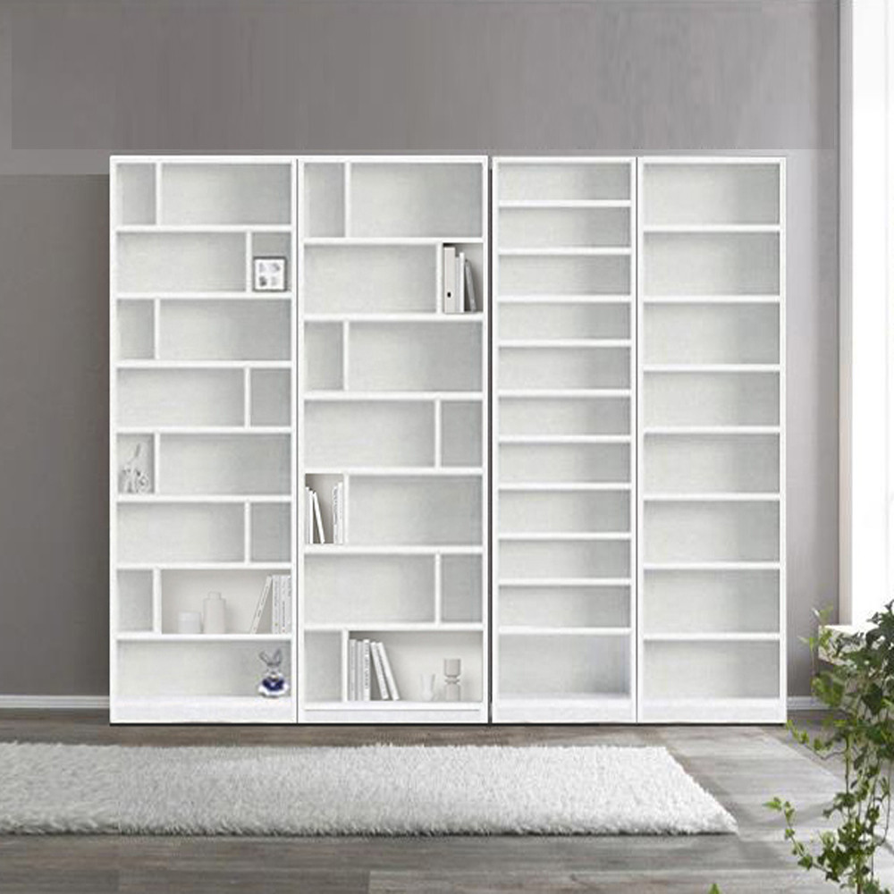 렘파드 렘파드 800 7단책장 8단책장 격자형디지인 친환경경E0등급 화이트 - 위시버킷