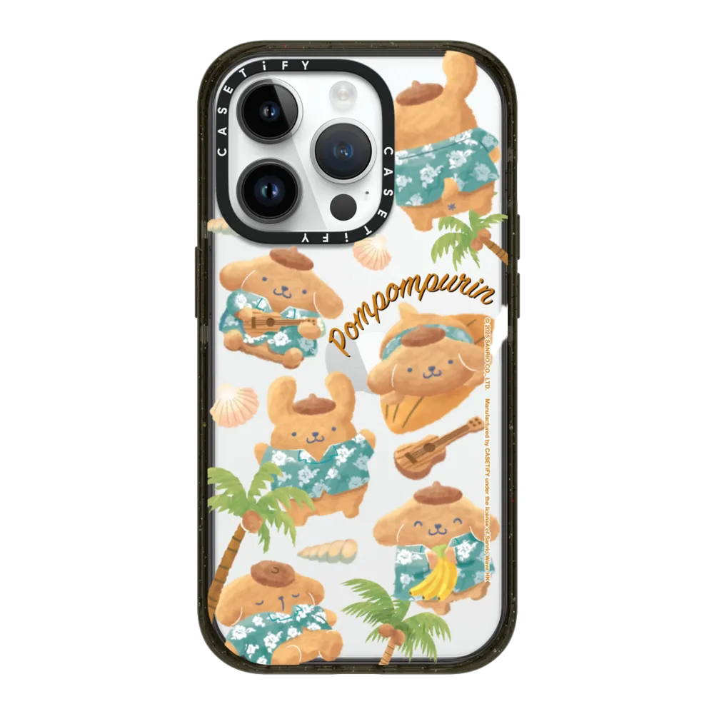 케이스티파이 Sun-Kissed Pompompurin Sticker Phone Case - 위시버킷