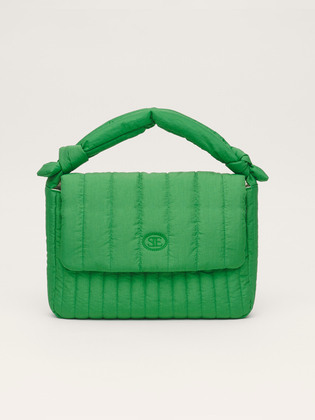 시엔느 Cross Padding Bag (Green) - 위시버킷