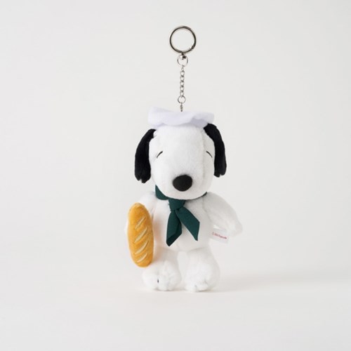 피너츠 [peanuts] 16cm 스누피 베이커리 인형 키링 - 위시버킷