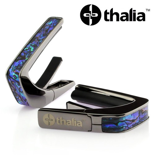 경은어쿠스틱 탈리아카포 CB200-BA Thalia Capo with Blue Abalone Inlay / Black ...