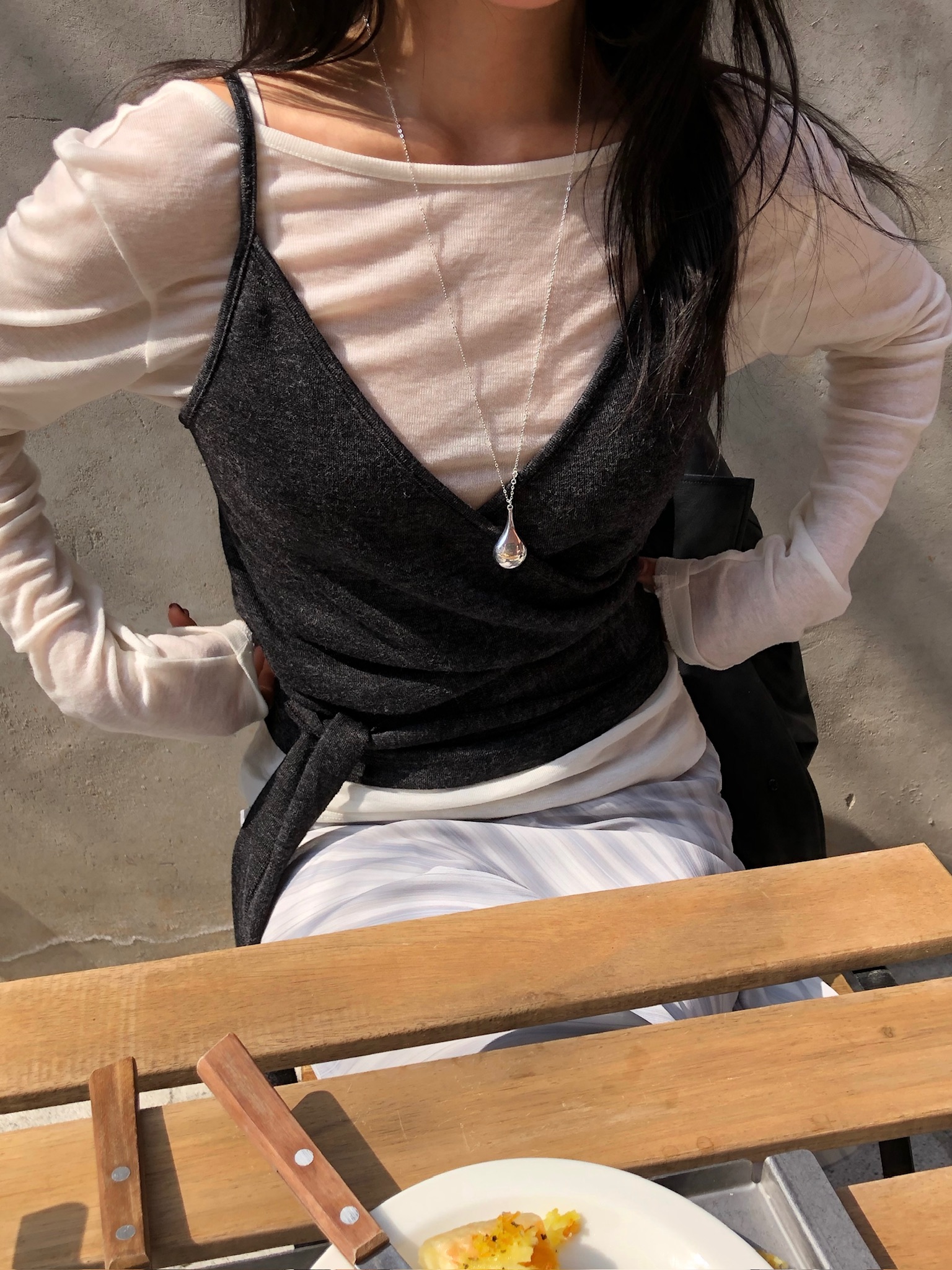 아키텍트 [ARCHITECT] BILLI TWO WAY TEE (6COLOR) - 위시버킷