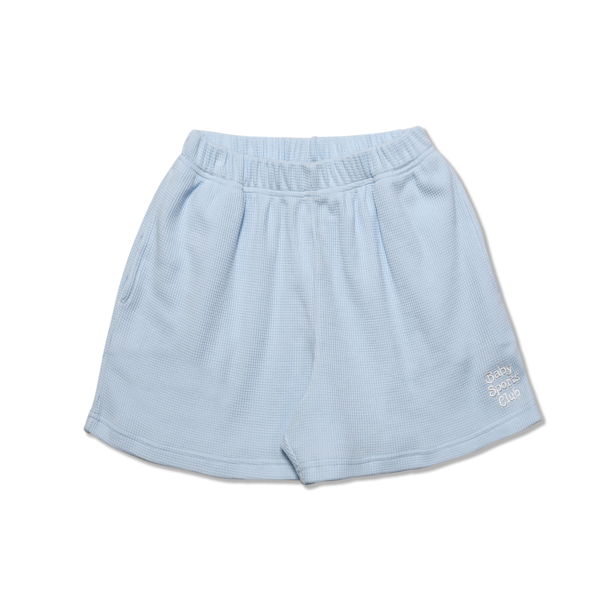 서프코드 [Call Me Baby] Baby Waffle Shorts (Sky blue) - 위시버킷