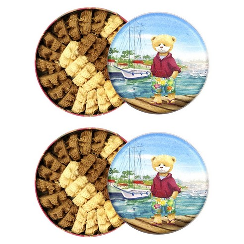 제니베이커리 제니베이커리 스마트 베어 클래식 2 믹스 쿠키, 320g, 2개 - 위시버킷