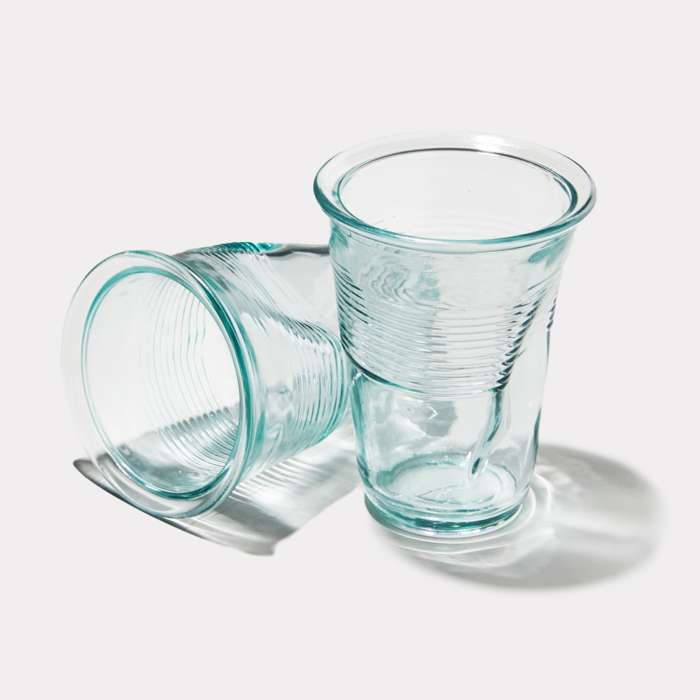로브브란트 [ROB BRANDT] CRINKLED GLASS CUP - 230ml / 로브 브란트 / SBTCH - 위시버킷