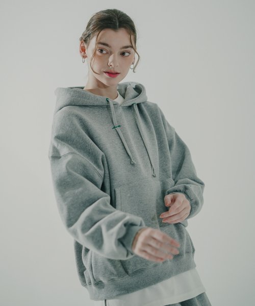 더블유브이프로젝트 컬러인 후드 그레이 MJHD7622 - 위시버킷