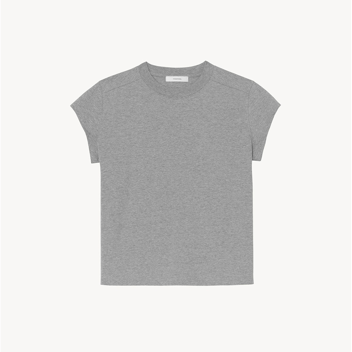 문달 Eve Cotton T-shrit in Gray[5차: 5/17이내 순차발송] - 위시버킷