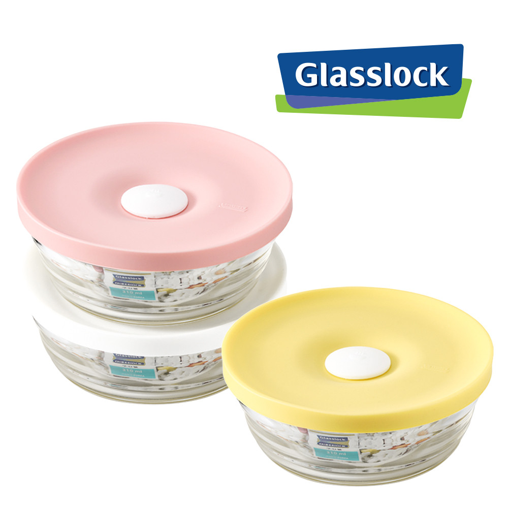 글라스락 글라스락 전자레인지용기 냉동밥보관용기 쿠킹볼 310ml 1P - 위시버킷