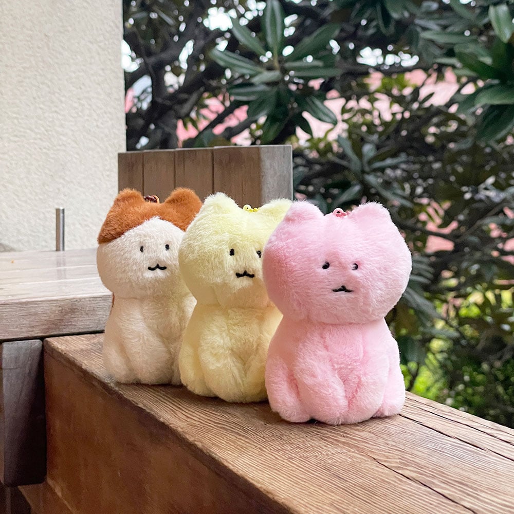 버라이어티숨 네코 내꼬 고양이 인형 키링 3종 위시버킷
