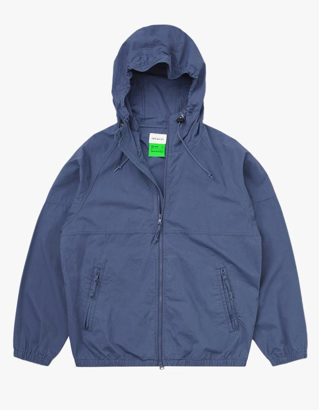 카키스 Hooded Raglan Jacket G2 - Pale Blue - 위시버킷