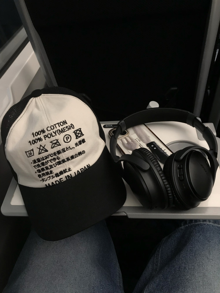 희미한 JP label mash cap (3 color) - 위시버킷