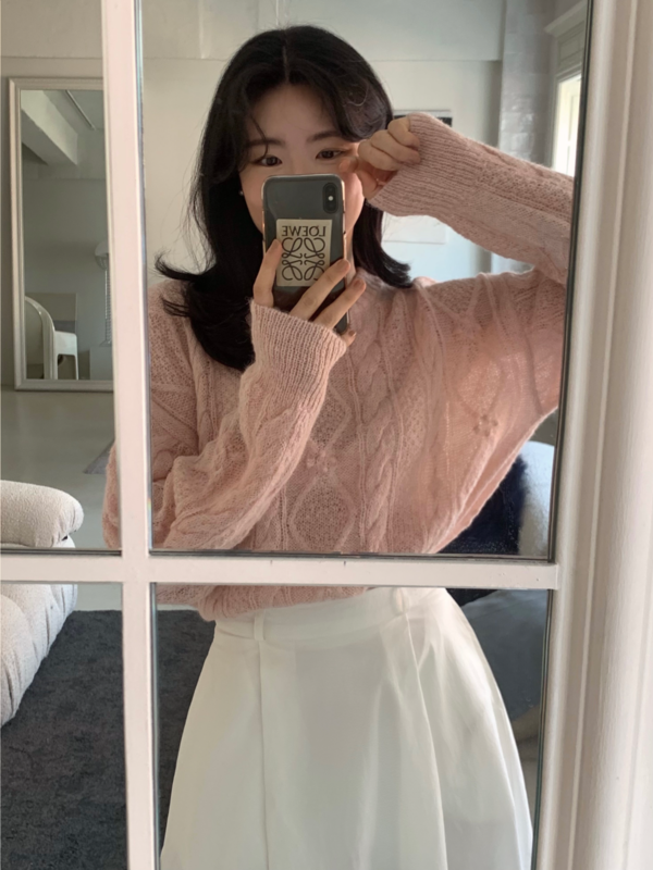 모아빈 MOIBIN Blossom spring knit - 위시버킷