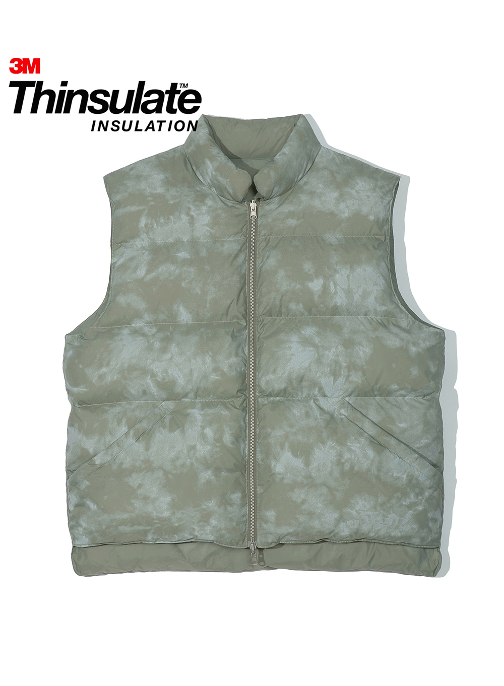 파르티멘토 3M Thinsulate Featherless Dyeing Reversible Vest - 위시버킷