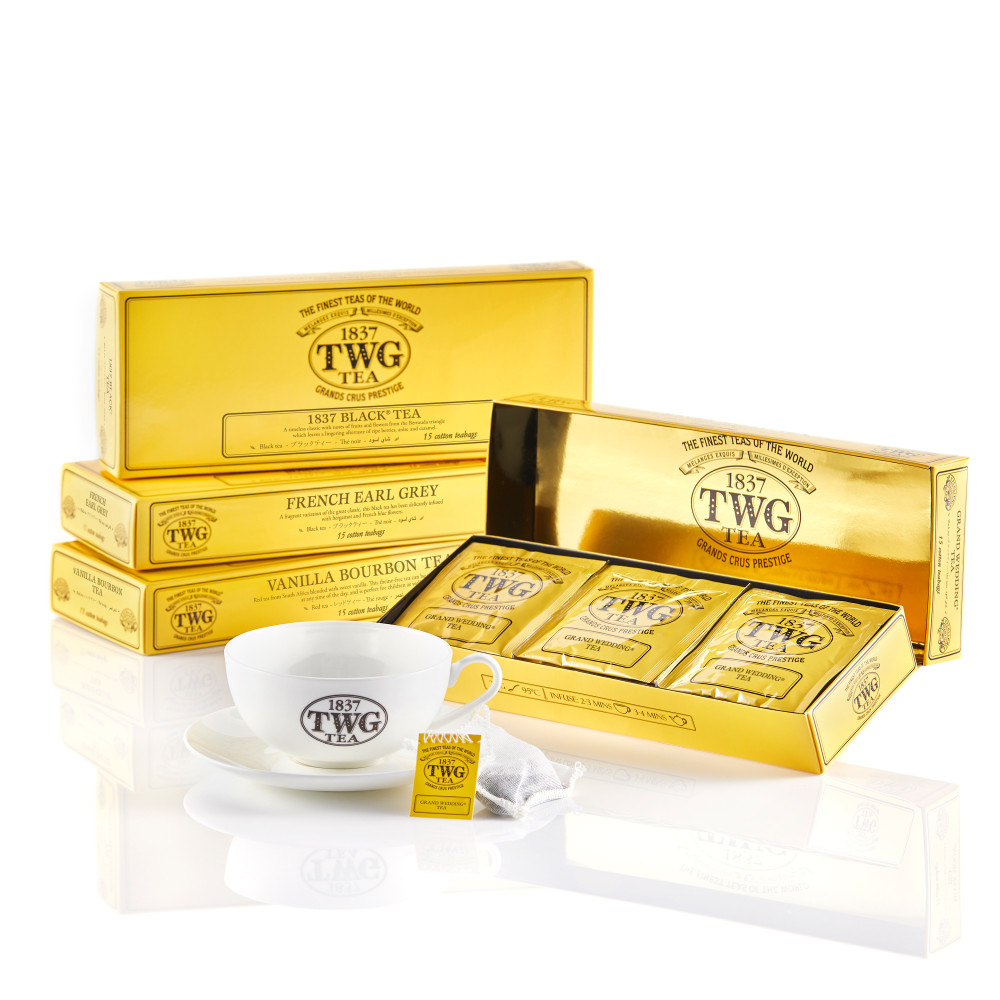 TWG [TWG공식몰] 1837블랙티 프렌치얼그레이 크림카라멜 카모마일 그나와 - 티백 - 위시버킷