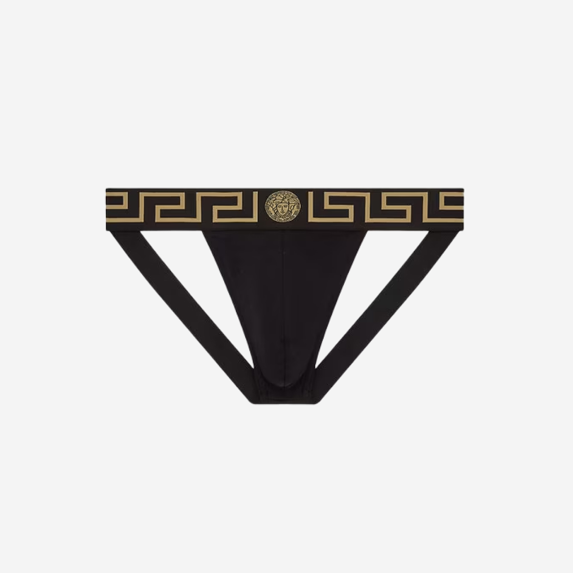 베르사체 Versace Greca Border Jockstrap Black - 위시버킷