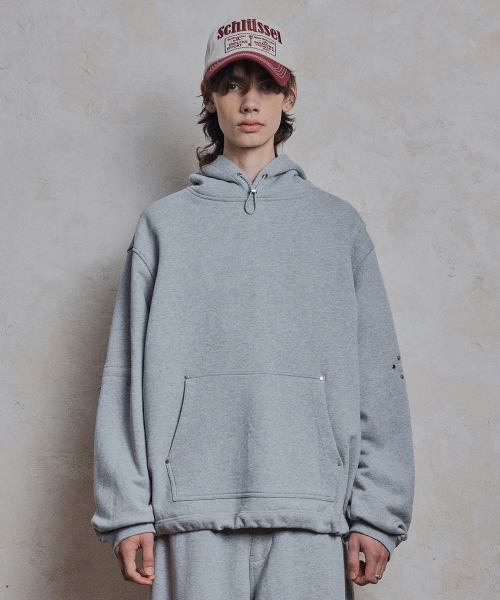 마틴플랜 Tunnel String Hood - GREY - 위시버킷