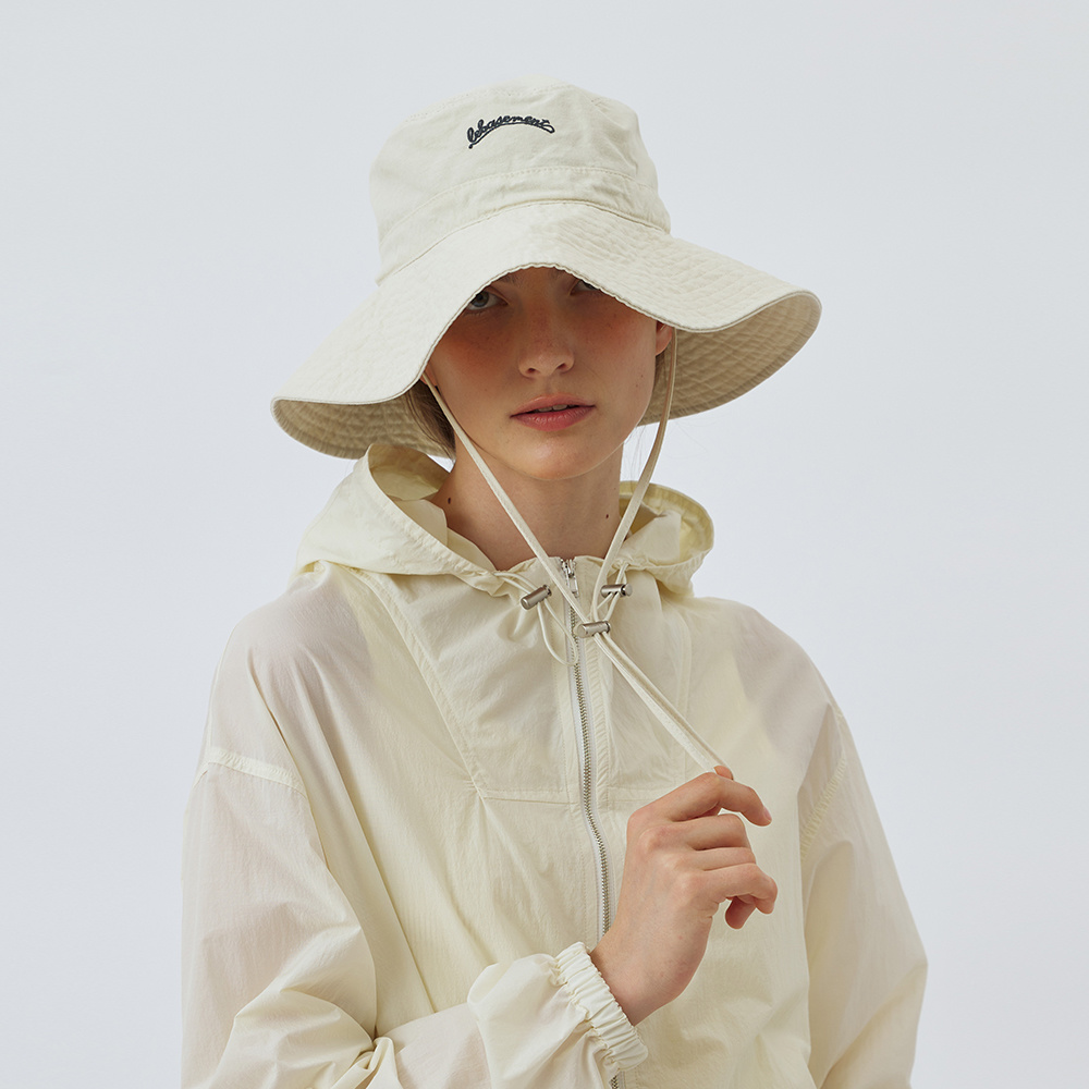 르베이스먼트 [2차 리오더] Le Basement Safari Hat - Ivory - 위시버킷