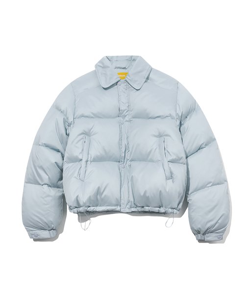 메인부스 Macaron Duck Down Crop Jacket(SKY BLUE) - 위시버킷