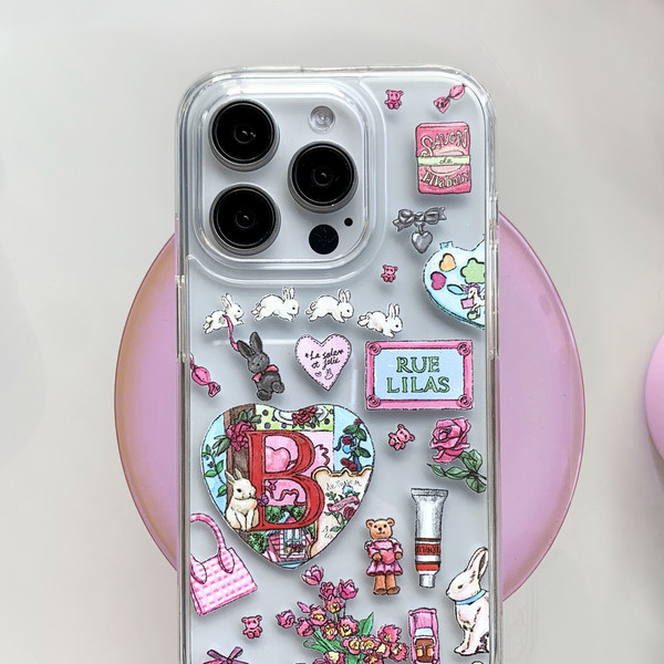 엘라베이비 Love Stuff Jelly hard case (3type) - 위시버킷