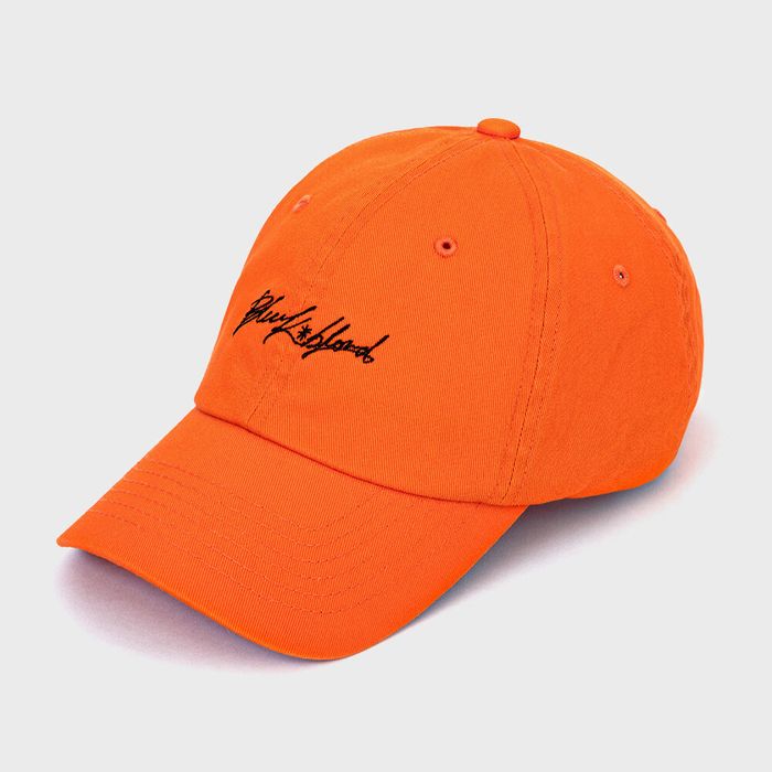 블랙블론드 BBD Script Logo Cap (Orange) - 위시버킷