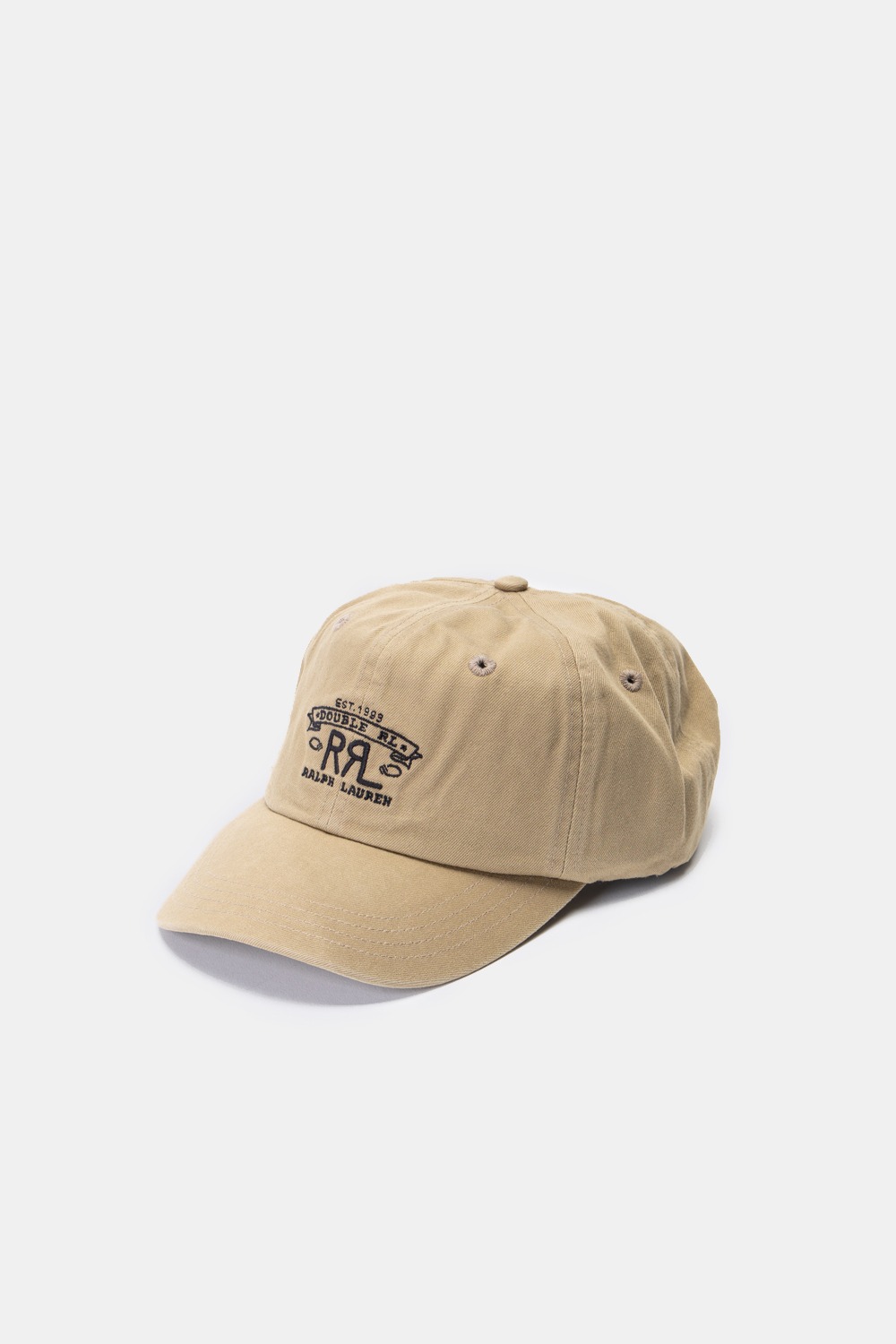 스컬프스토어 (24FW) RRL RANCH LOGO TWILL BALL CAP KHAKI - 위시버킷