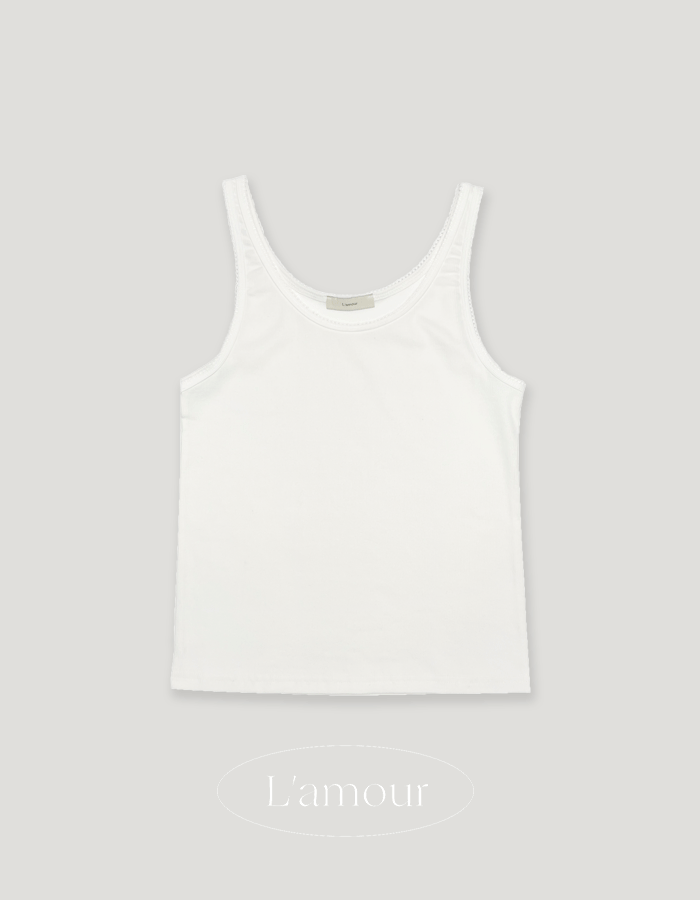 라무어 [made] 로엔 레이스 슬리브리스 (2col) [당일발송] - 위시버킷