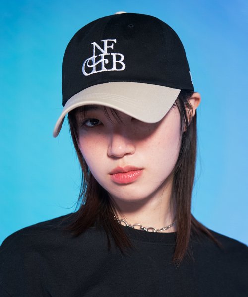 네스티팬시클럽 [NF] NF CLUB 볼 캡 (BLACK)_F22QE805 - 위시버킷