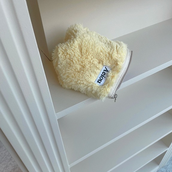 아에이오우 Aeiou Basic Pouch (M size)Fur Castella - 위시버킷