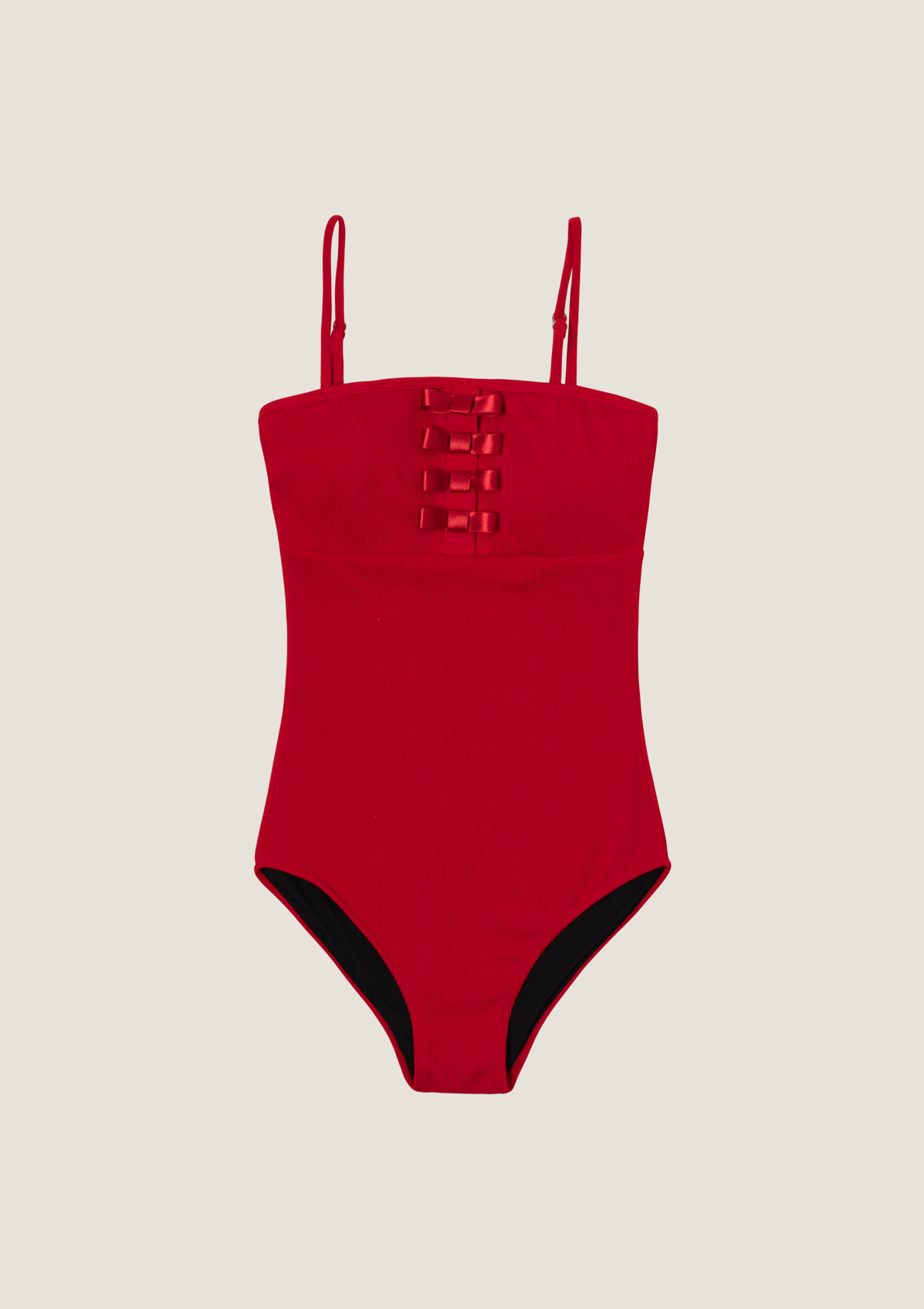 마르타 RIBBON MONOKINI_RED 순차배송 - 위시버킷