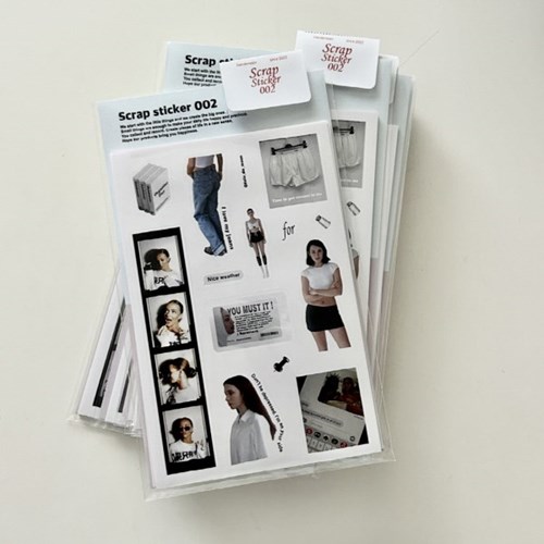 데인드문 scrap sticker 002 - 위시버킷