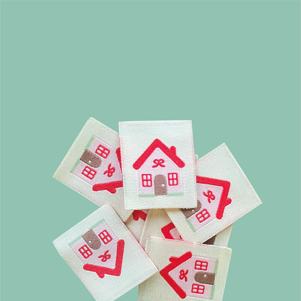 라벨랜드 Sweet Home Label - Yellow (4ea)🏠 - 위시버킷