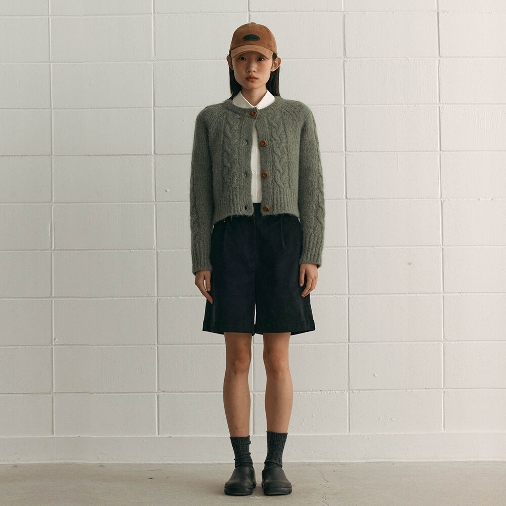 시엔느 [3차] Annte Cardigan (Misty Green) - 위시버킷