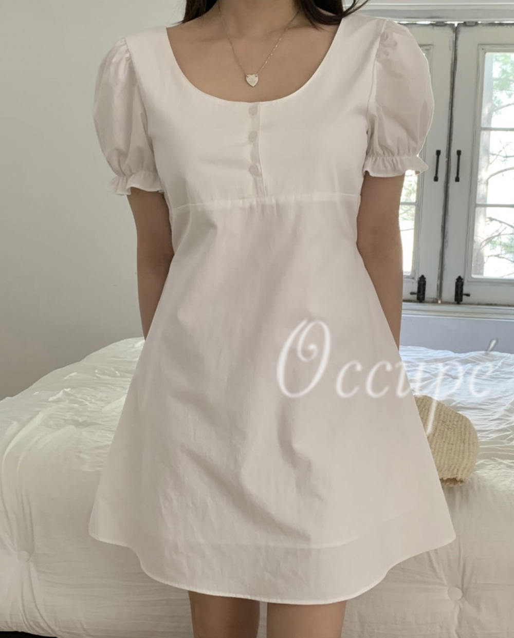 오큐페 오큐페 미엘 브레스 원피스 (2col) miel 기본원피스 - 위시버킷