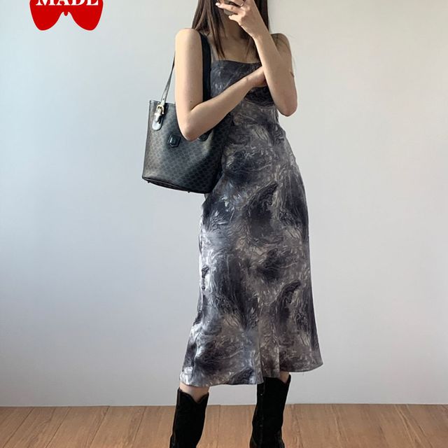 루루서울 *주문폭주/지연* [루루서울제작] Collection 34- Midnight Sun Dress / 미드나잇 선 나염 ...
