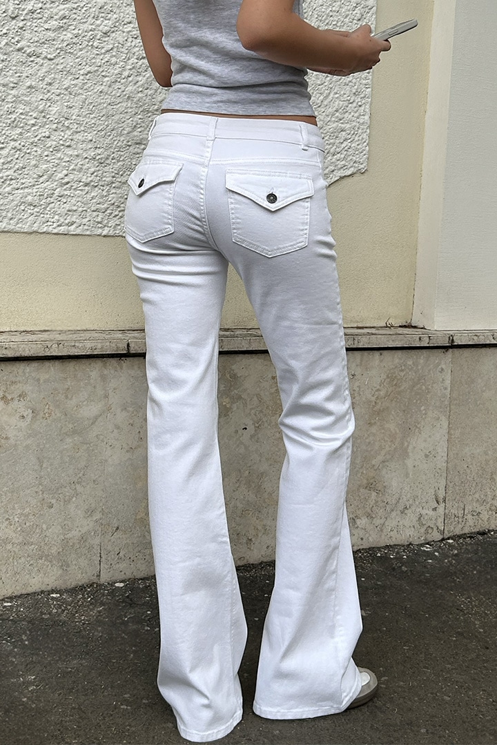 서브듀드 Jeans flare low waist - 위시버킷