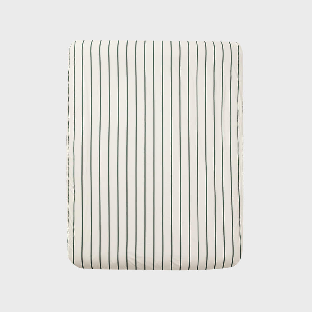 포토제니아굿즈 Striped mattress cover (ivory) - 위시버킷