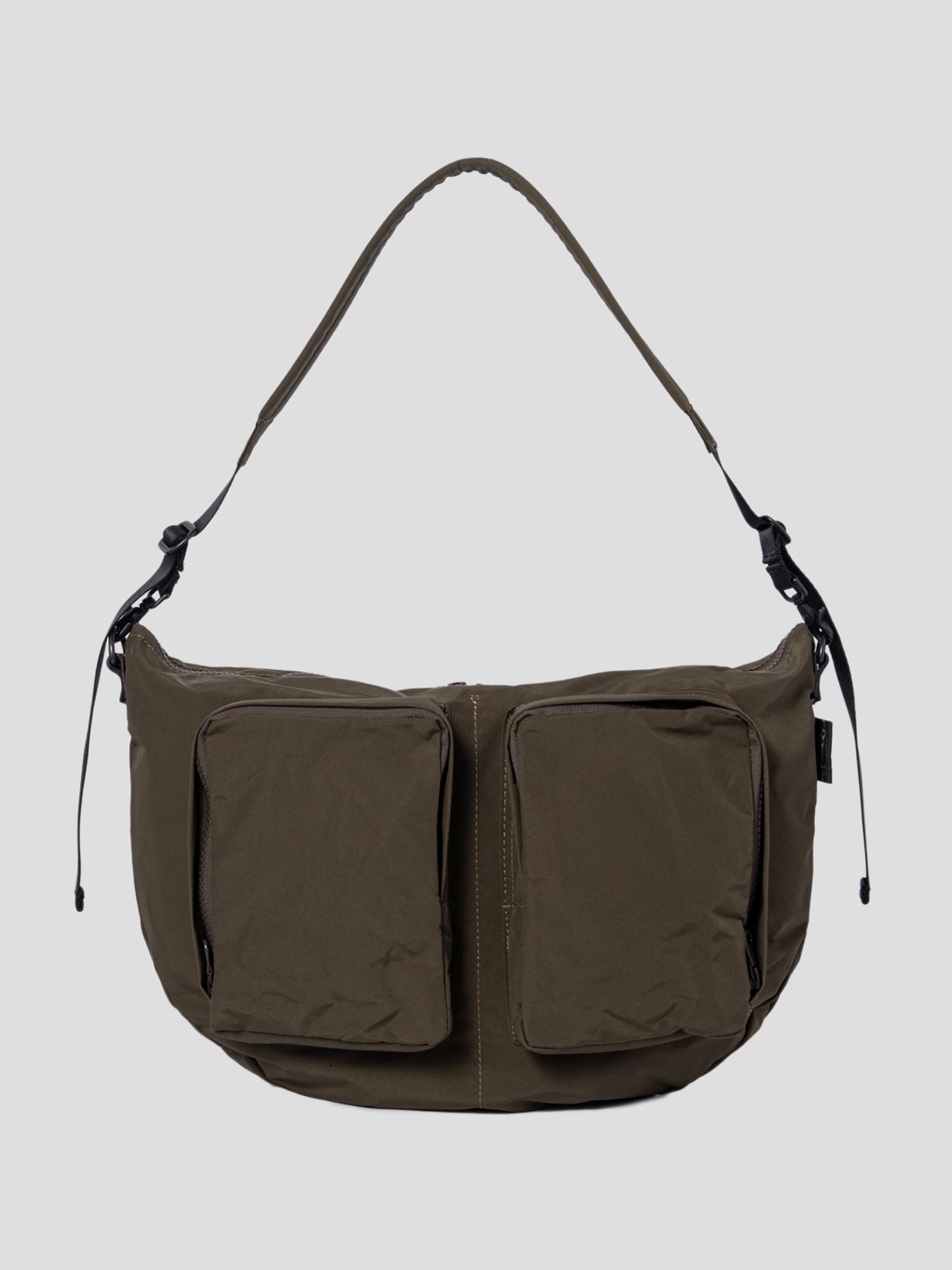 아미아칼바 Nc Cloth Bodybag - Khaki - 위시버킷