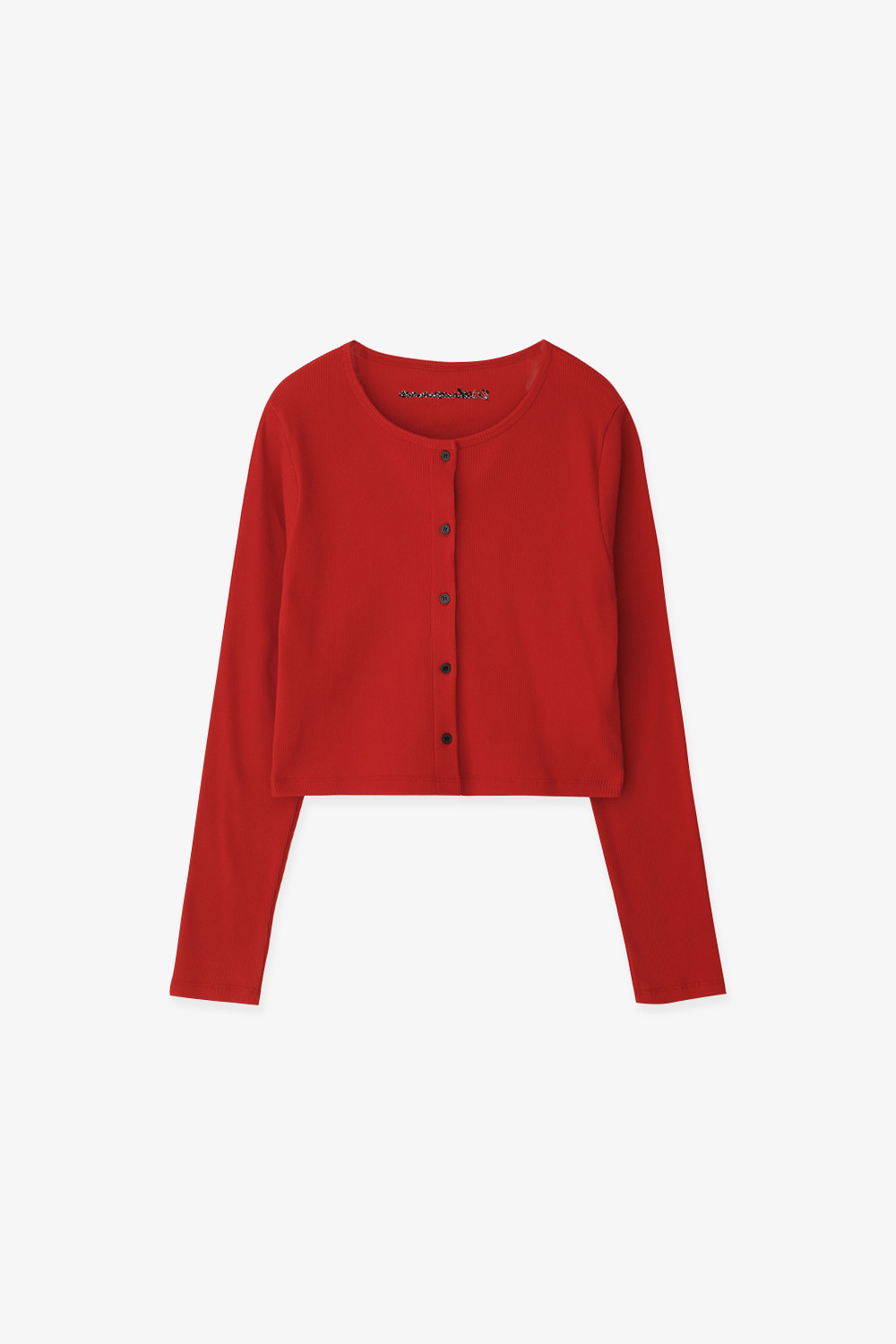 위드아웃썸머 Minimal crop t_red - 위시버킷