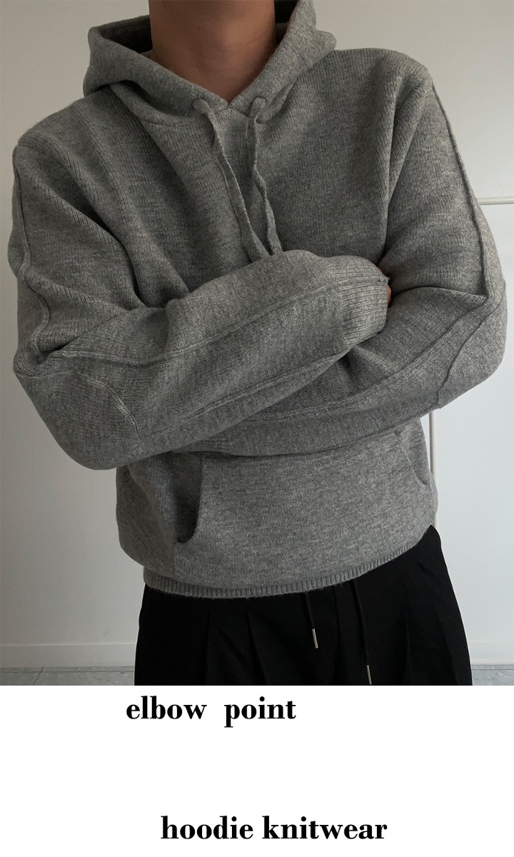 우초이 pure lo cashmere hoodie knitwear 7color - 위시버킷