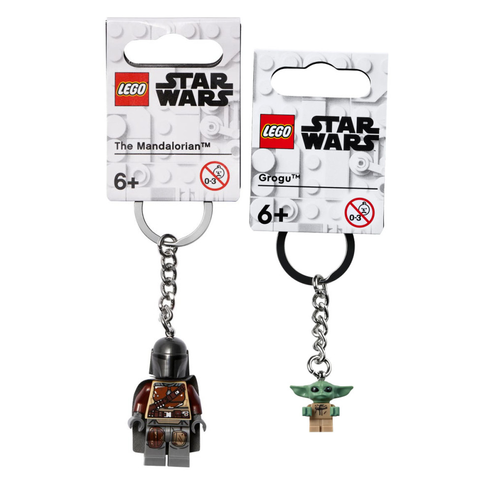 레고 레고 854124 만달로리안, 854187 그로구 키 체인, 디즈니, 스타워즈, 베이비 요다 - 위시버킷