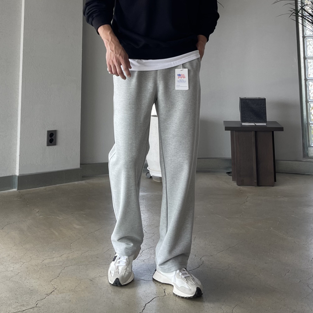 센지니어 [M-XL]USA코튼 와이드 트레이닝 팬츠 (4color) - 위시버킷