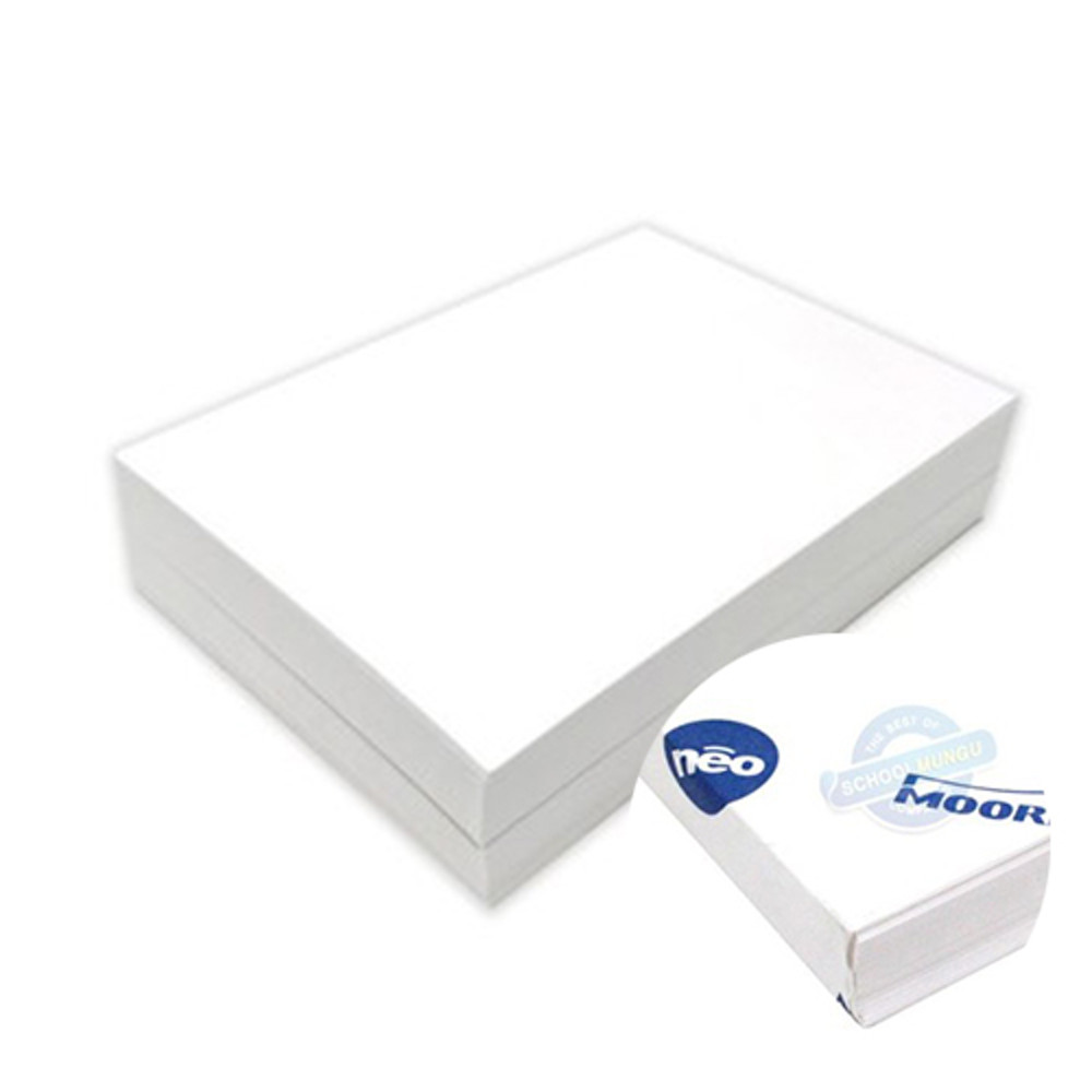 무림제지 무림 켄트지 220g 1묶음 100매 미술용도화지(백상지) A4 - 위시버킷