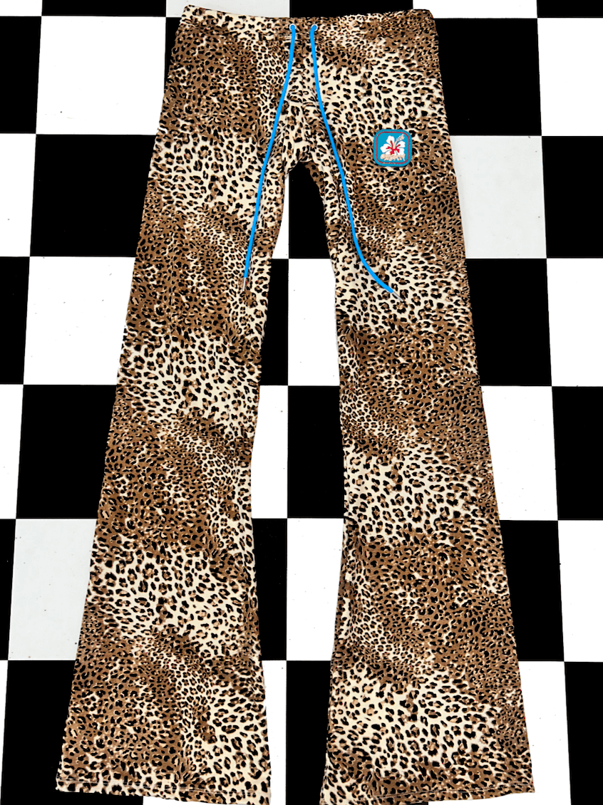 오마이티 ALOHA PANT IN SMALL LEOPARD - 위시버킷