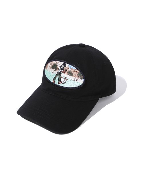 예일 WAPPEN YALE UNIVERSITY SKETCH CAP BLACK - 위시버킷