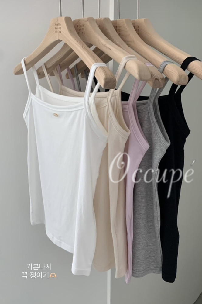 프리티영띵 [당일발송]pyt 프리티영띵 요거트 나시 (5col) 프영띵 자개포인트 - 위시버킷